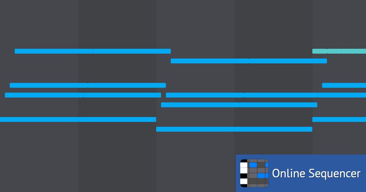 Deltarune - Quiet Autumn - Toby Fox (MIDI by Ulrik54) - Online Sequencer