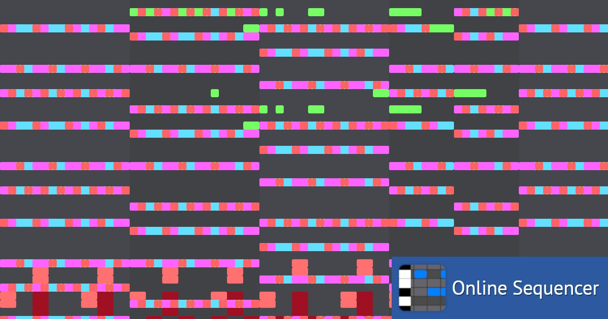 Schnuffel bunny christmas song ringtone 8 bit version - Online Sequencer