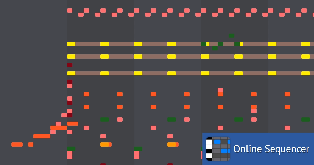 SPONGEBOB END CREDITS THEME (Baroque Version) - Online Sequencer
