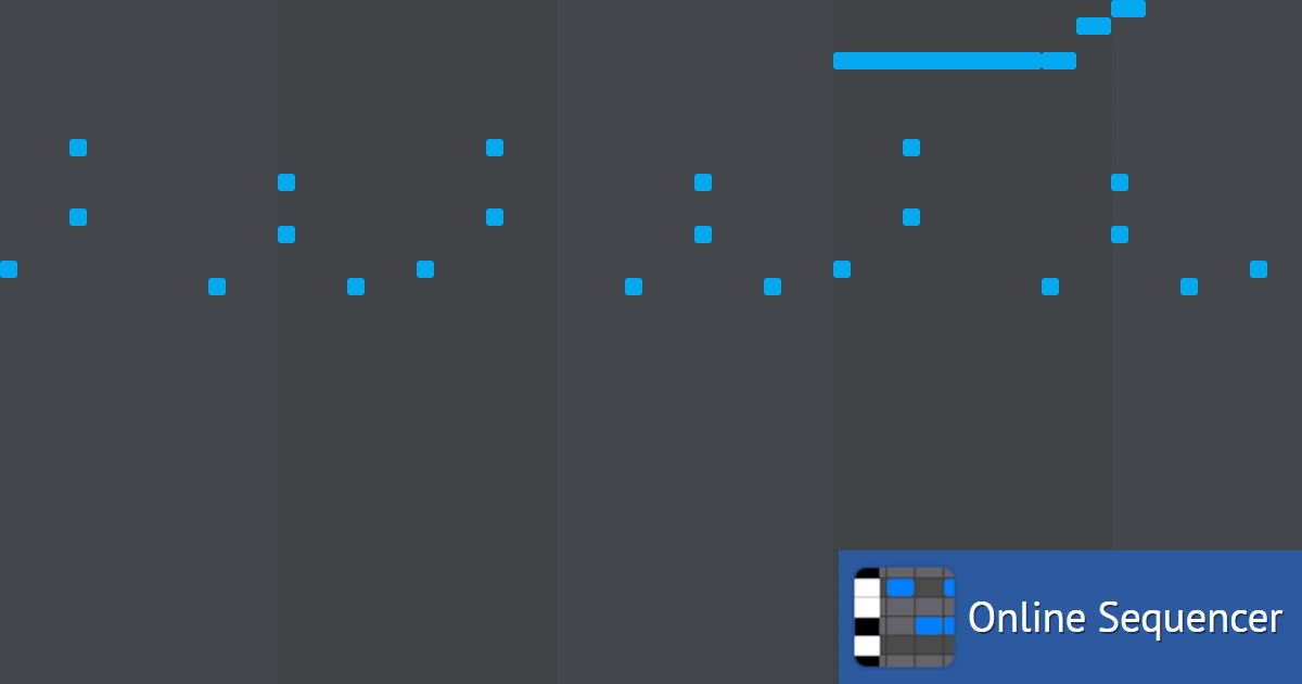 melodically a minor - Online Sequencer