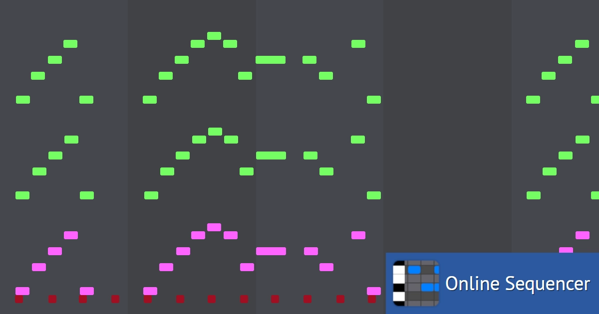 Husky Lude / Husky Up (8-Bit) - Online Sequencer