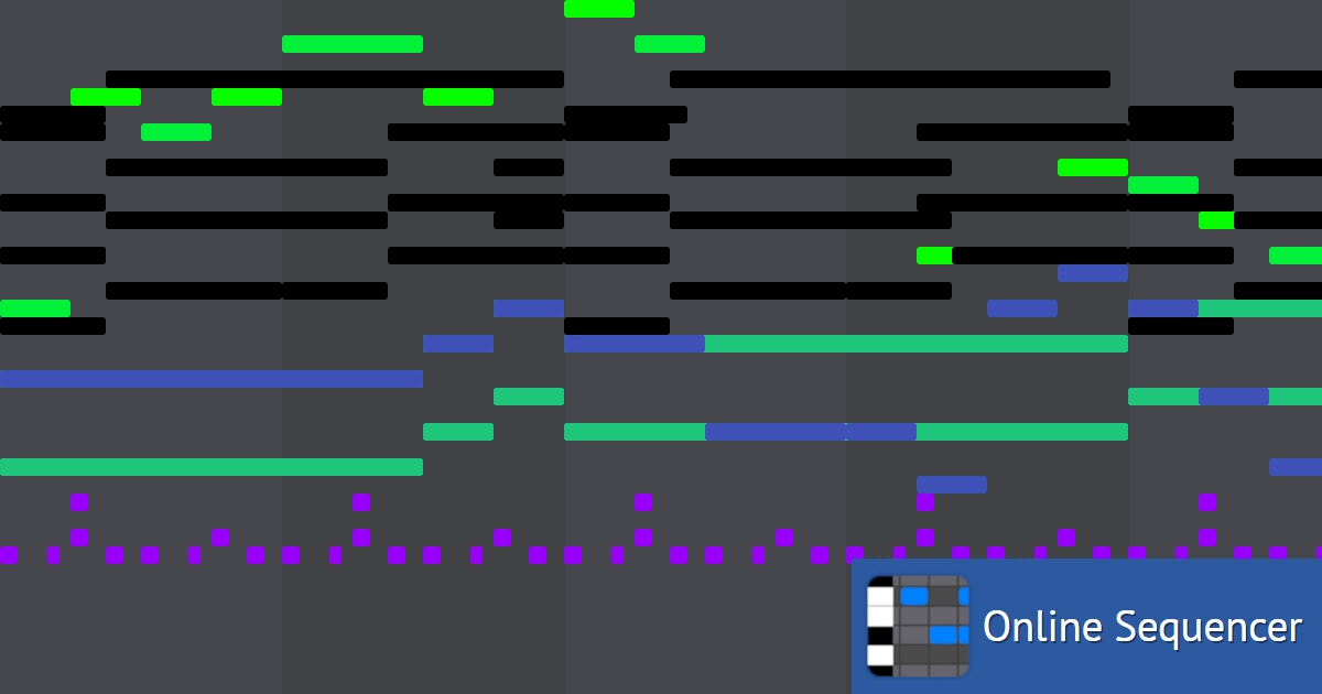 Skrillex - Scary Monsters and Nice Sprites - Online Sequencer
