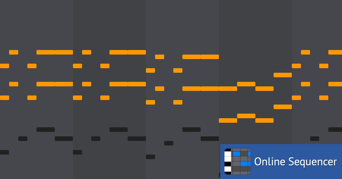 Pretty Mid Orange - Online Sequencer
