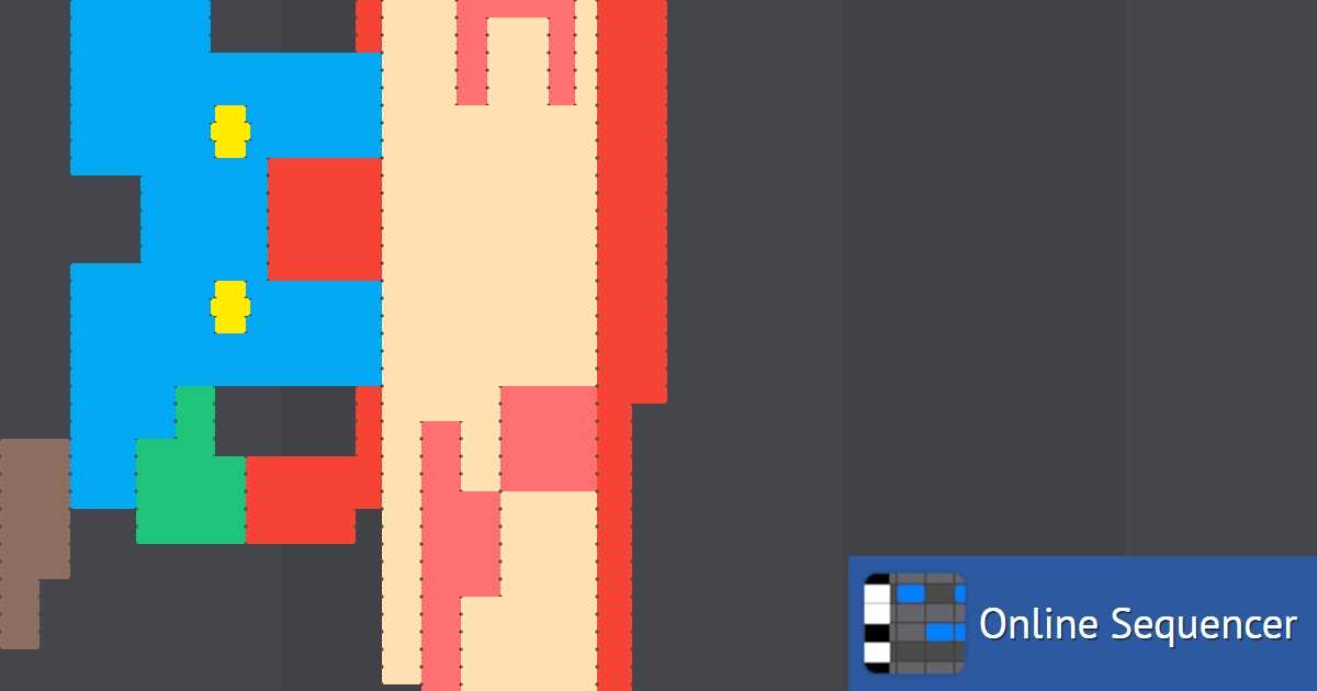 Mario MIDI Art - Online Sequencer