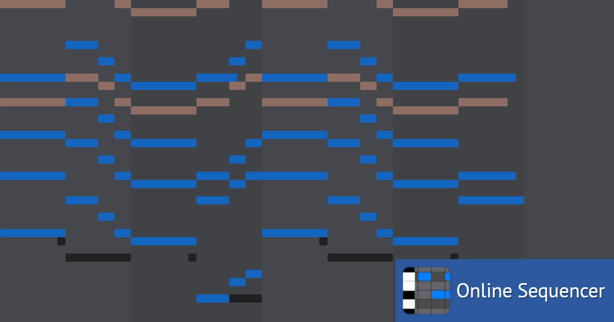 Gangsta's Paradise by Coolio - Online Sequencer