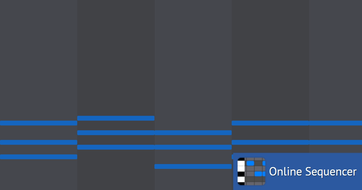 Slender Man Music Box - Online Sequencer