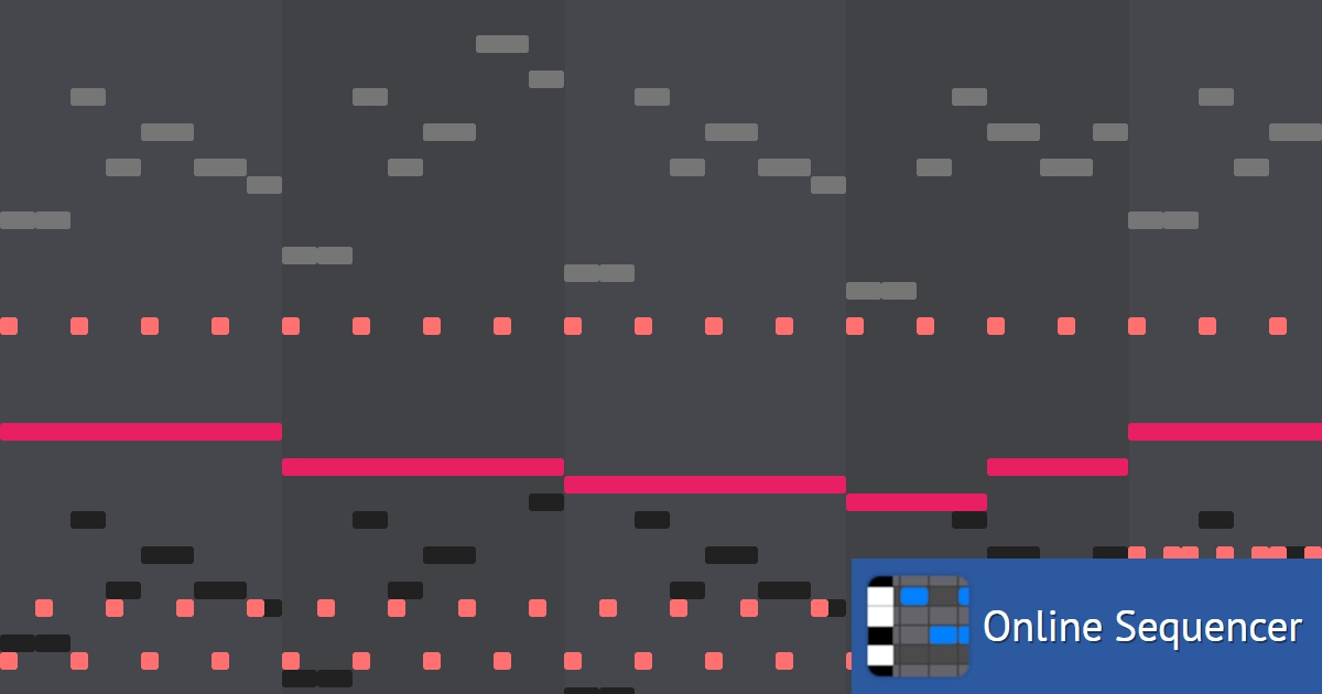【OverSaveTale】Bullet Hell (cover) - Online Sequencer