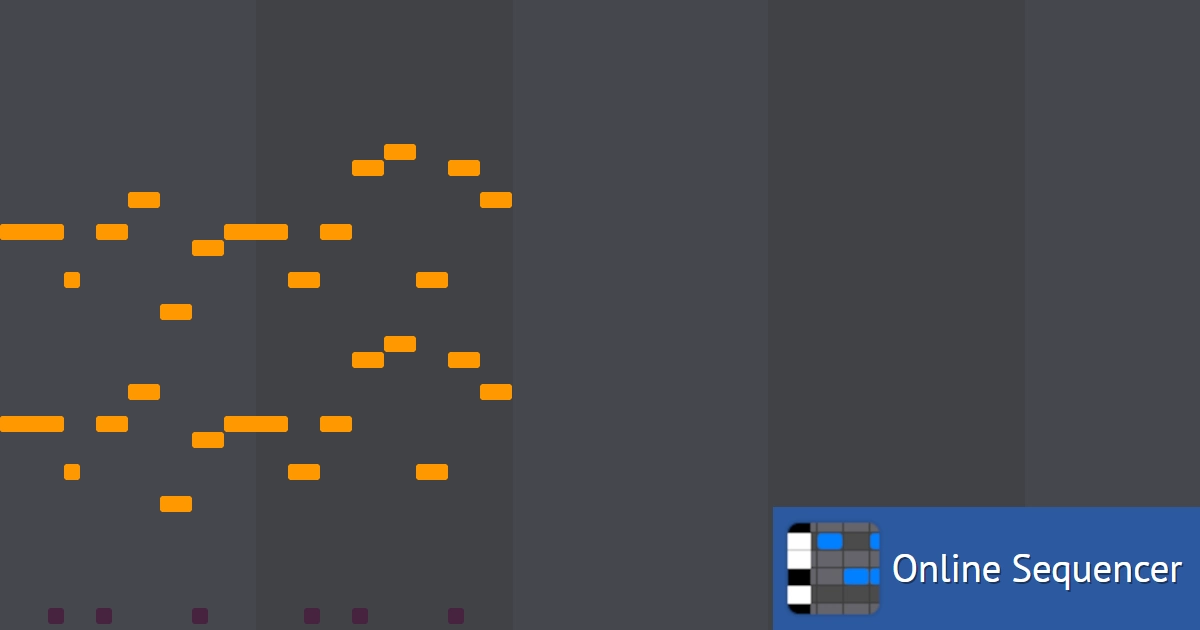 Blue - Online Sequencer