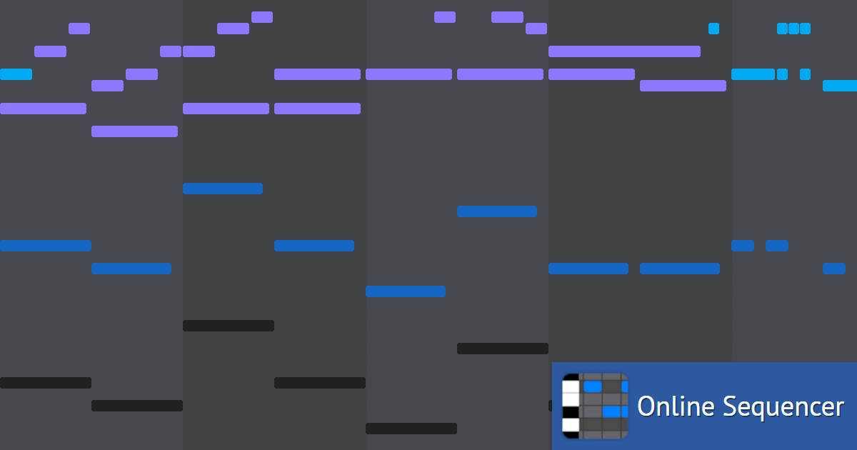Alone Pt 2 Alan Walker Piano Cover - Online Sequencer