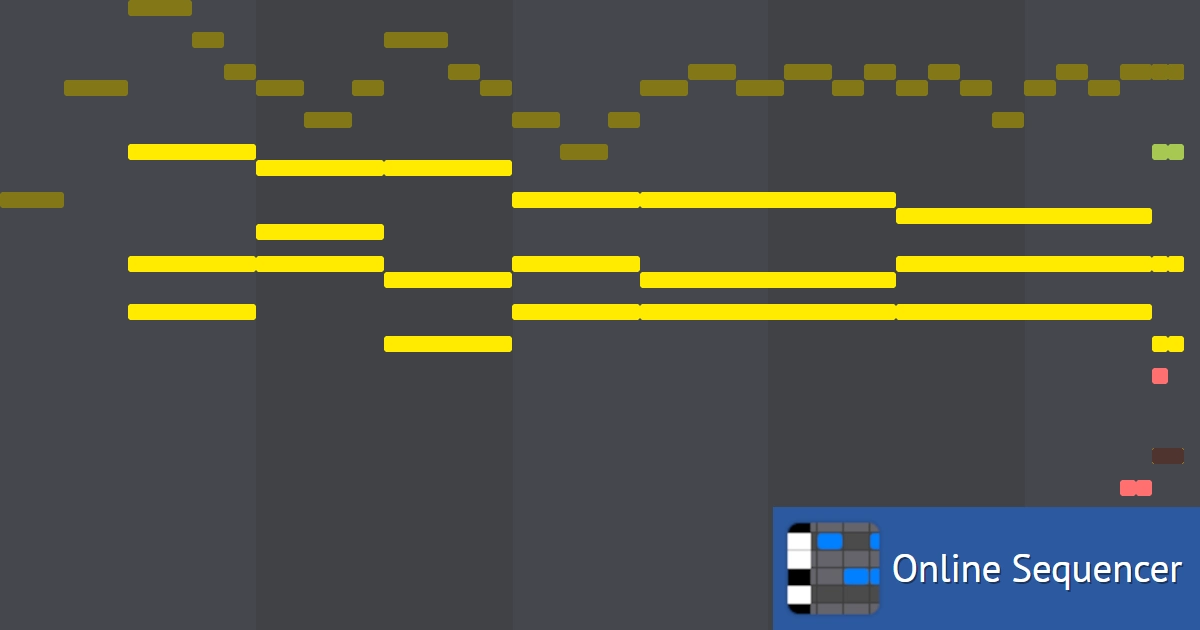 Masked Dedede Theme - Online Sequencer