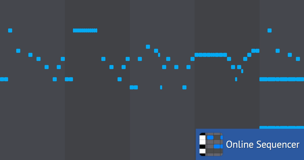 No Hopevania Remix (voidtale sans theme) - Online Sequencer