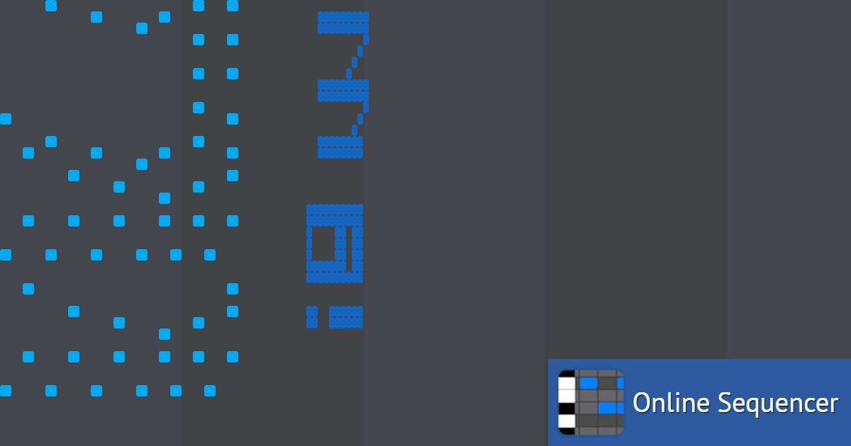 my sheet music boss intro - Online Sequencer