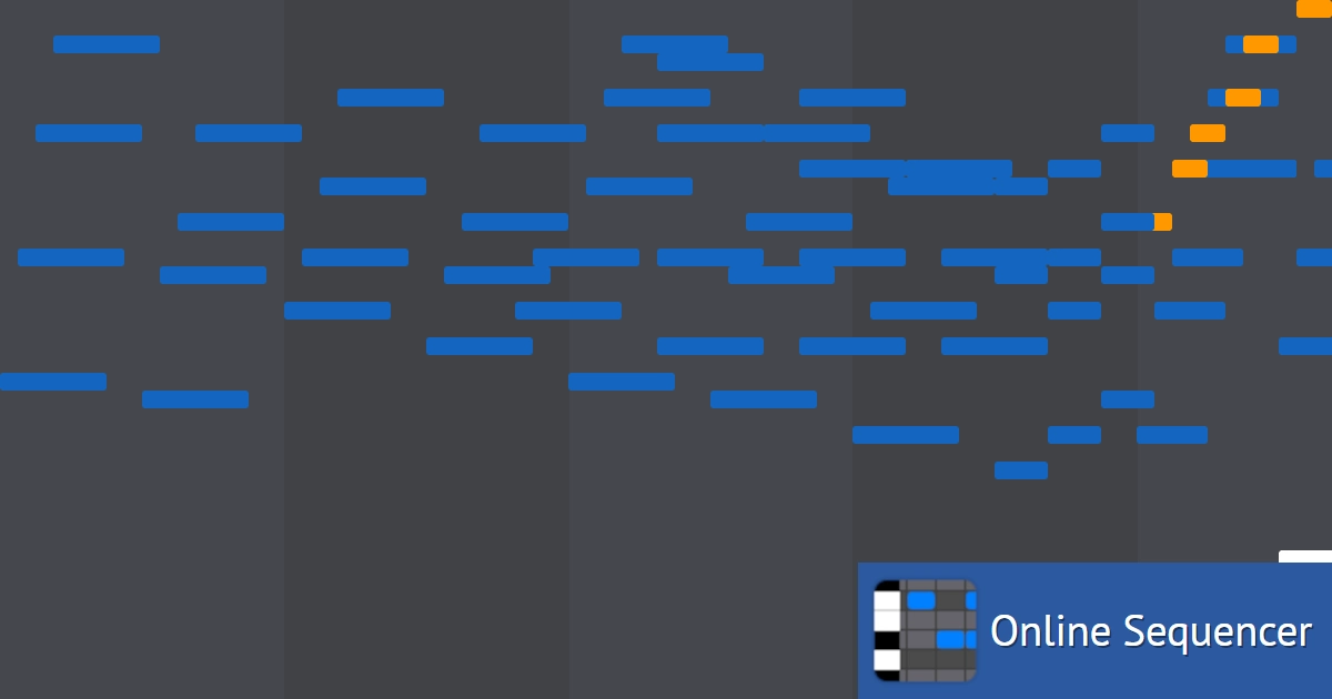 Blue Aura Grand 72 - Online Sequencer