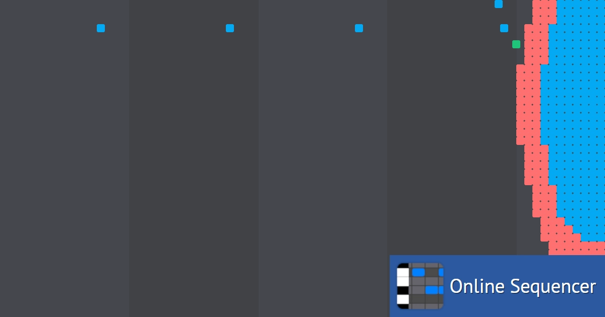 Dark MIDI - POU FOOD DROP - Online Sequencer