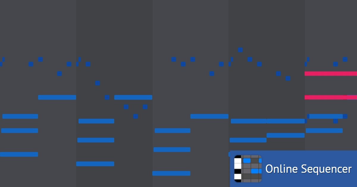 But He Refused To Give Up - Remix - Online Sequencer