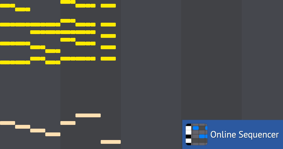 test jazz intro - Online Sequencer