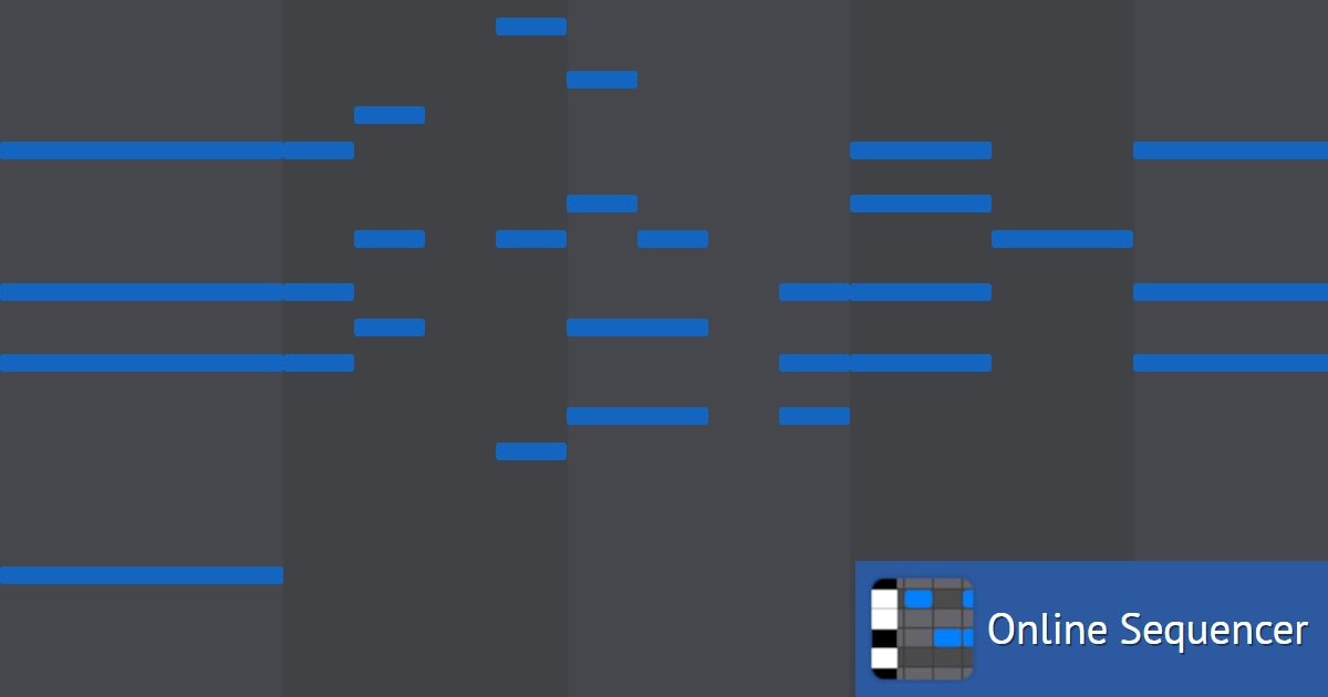 Grand Feeling, Piano - Online Sequencer