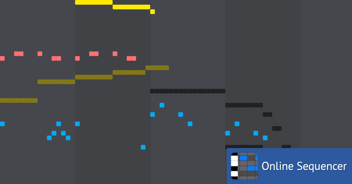The Four Show Theme - Online Sequencer