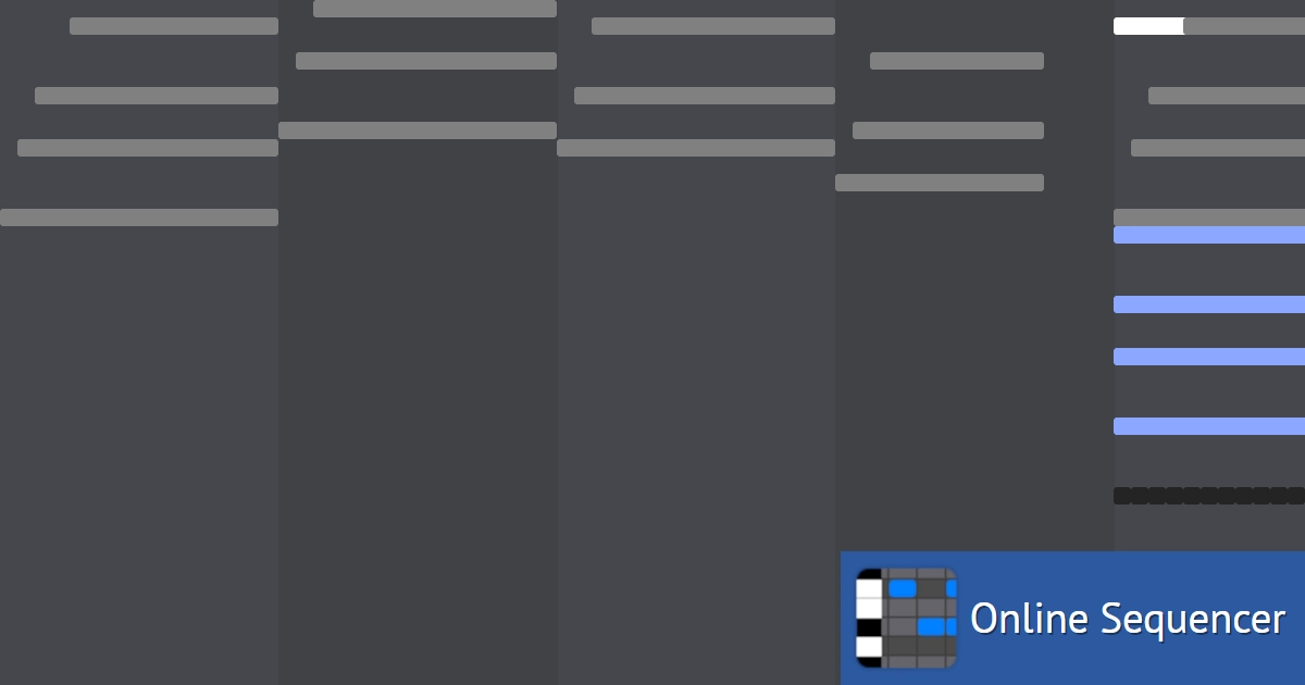 orange lights [wip] - Online Sequencer