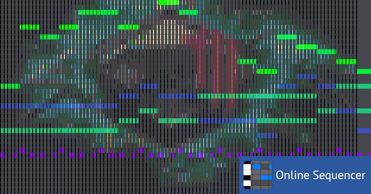 Skrillex - Scary Monsters and Nice Sprites - Online Sequencer