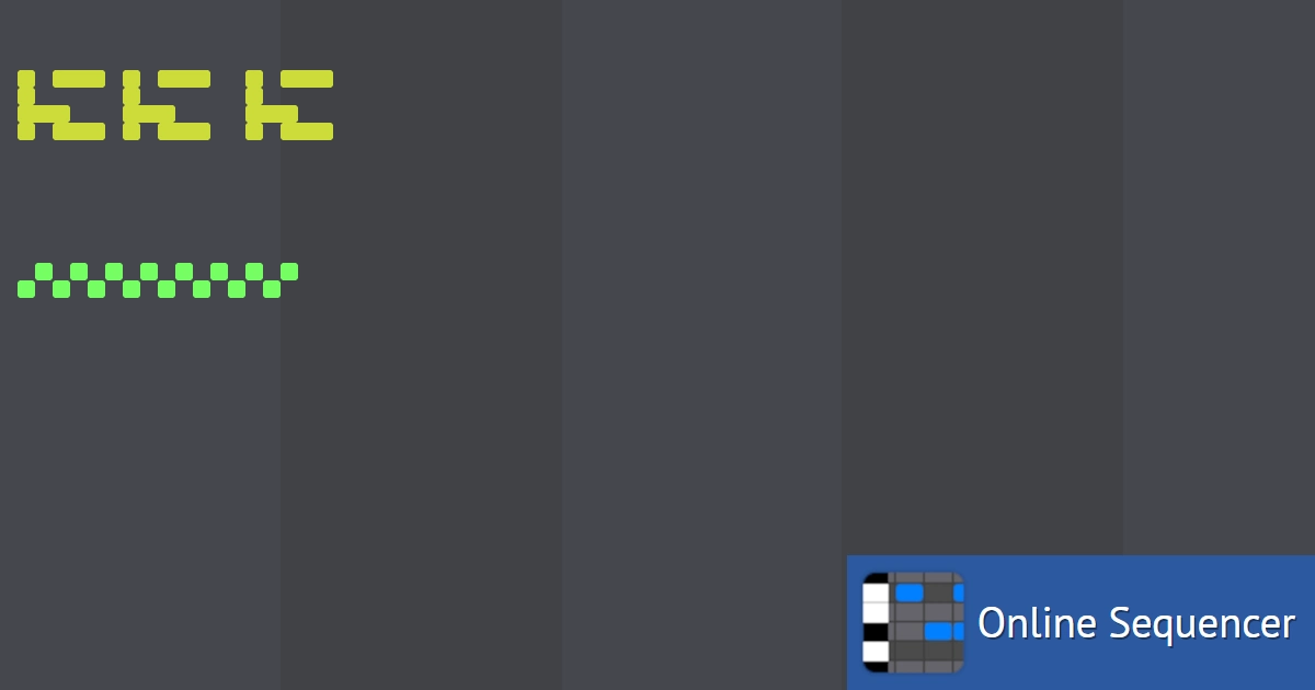 So epic song - Online Sequencer