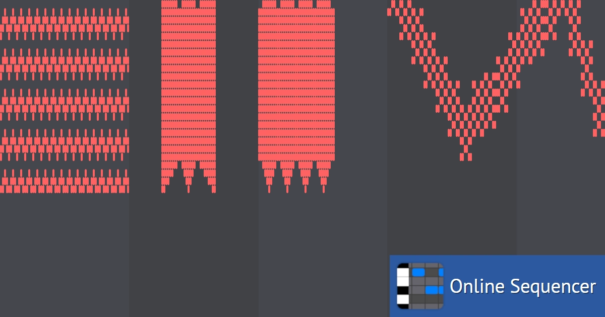 Tetris blocks arts 2 my version - Online Sequencer