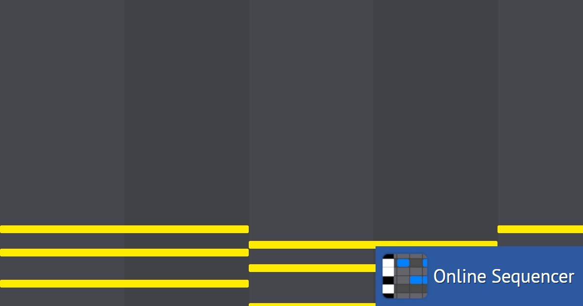 Horror Durple ahh trumpet - Online Sequencer