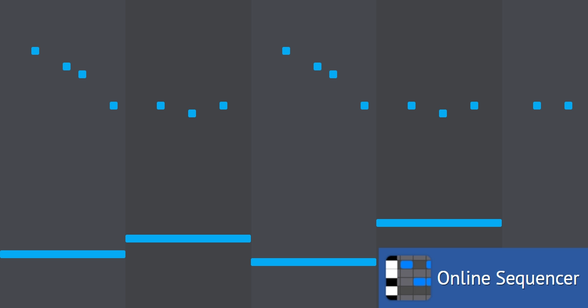 Well done intro (fnf) - Online Sequencer