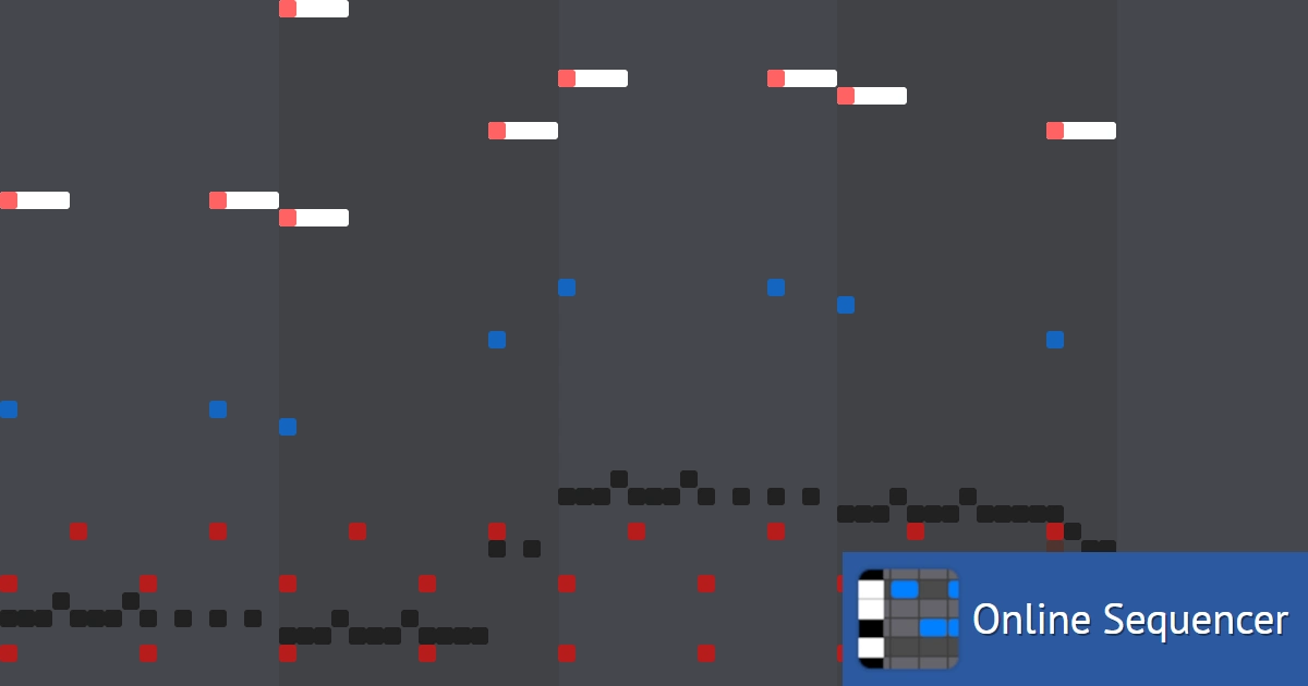 a drink of water - Online Sequencer