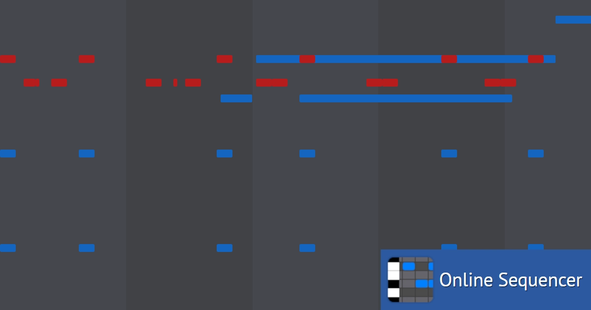 BIG RED ONE Composition Mix 04 (Grand Piano) - Online Sequencer