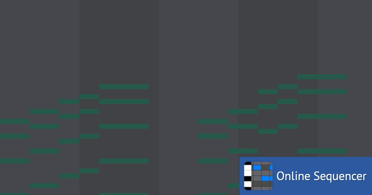 Here We Are - Undertale (Chillstep Remix) - Online Sequencer