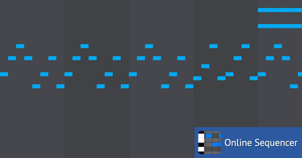 This sounds great. Not much else to say. - Online Sequencer