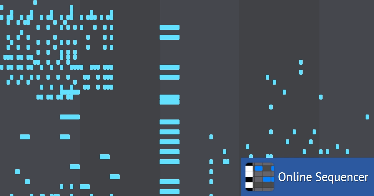 1000 notes 8 bit saw tooth - Online Sequencer