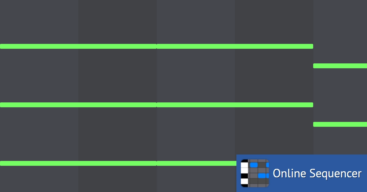 Grumble Chase Ost- Doors! (8-bit) - Online Sequencer