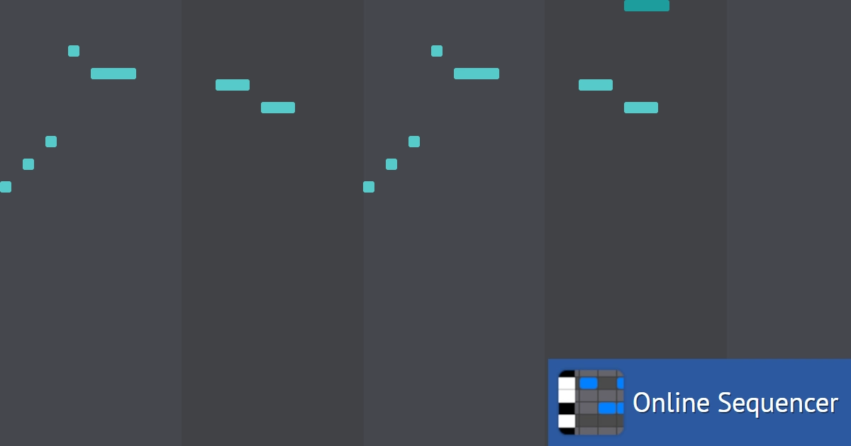chime bell anthem style song - Online Sequencer