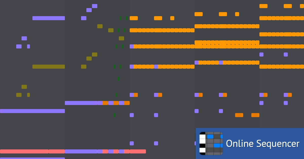 Super Mario Galaxy - Gusty Garden Galaxy (Transcribed) - Online Sequencer
