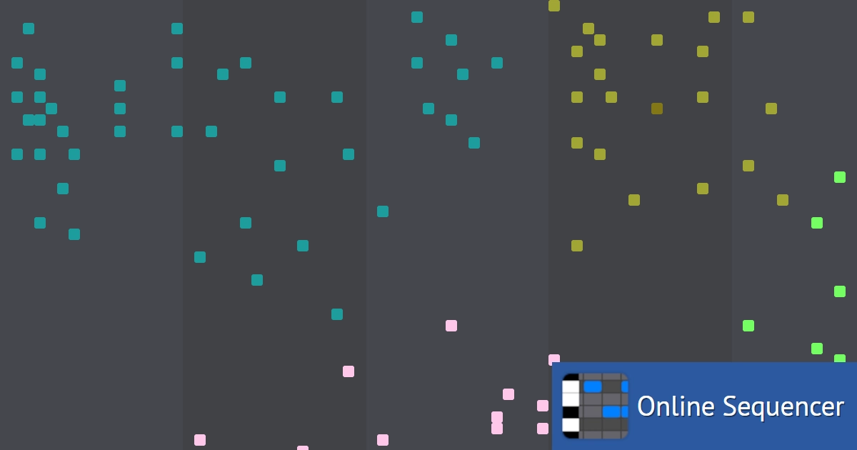 Blue - Online Sequencer