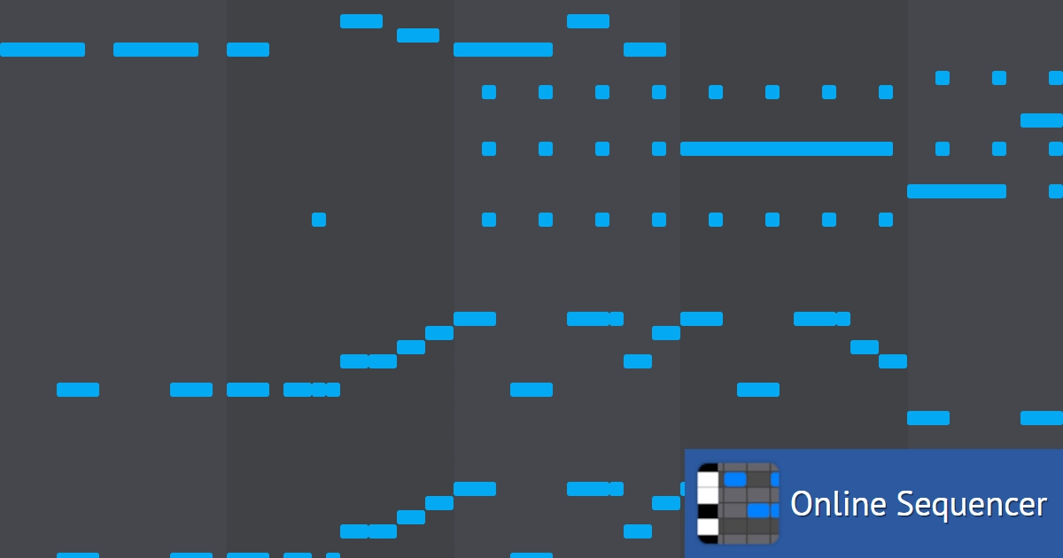 Dark MIDI - Super Mario 64 Slider Theme - Online Sequencer