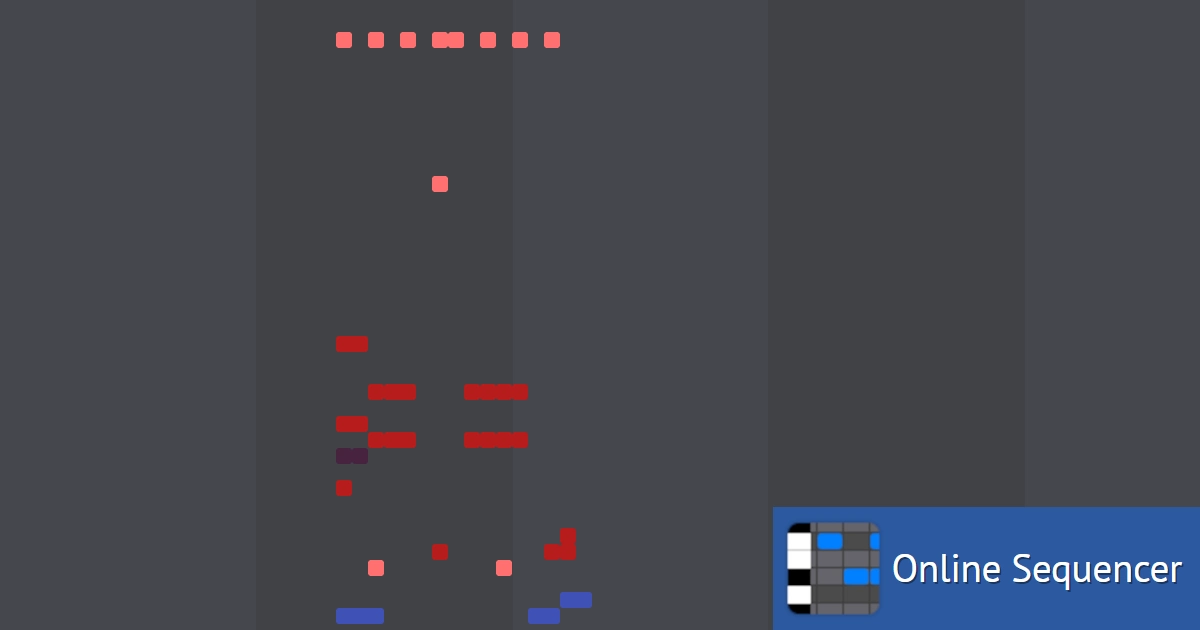 big buff guy song tneret - Online Sequencer