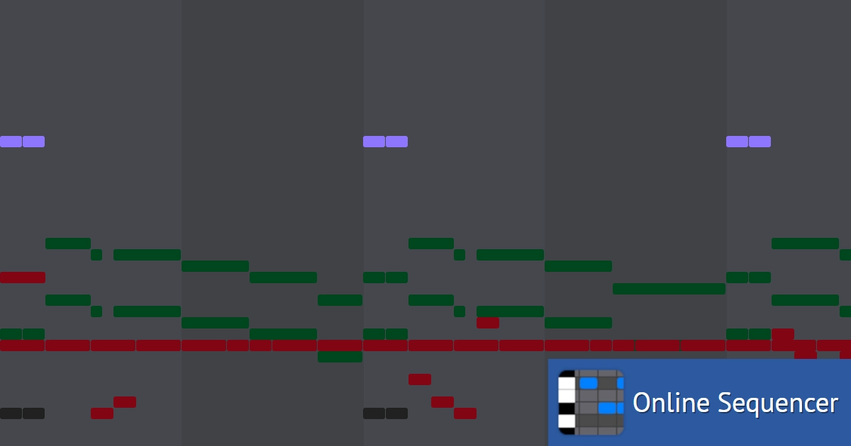 P4 - I'll Face Myself - Online Sequencer