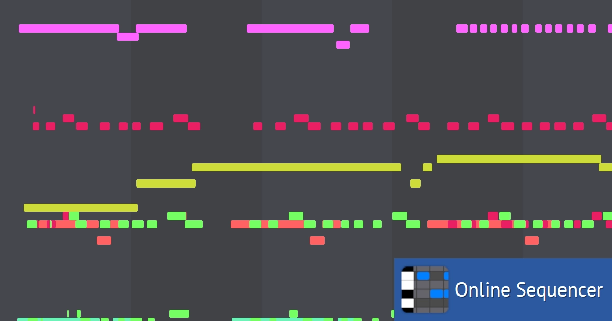 Unfinished 8-bit song - Online Sequencer