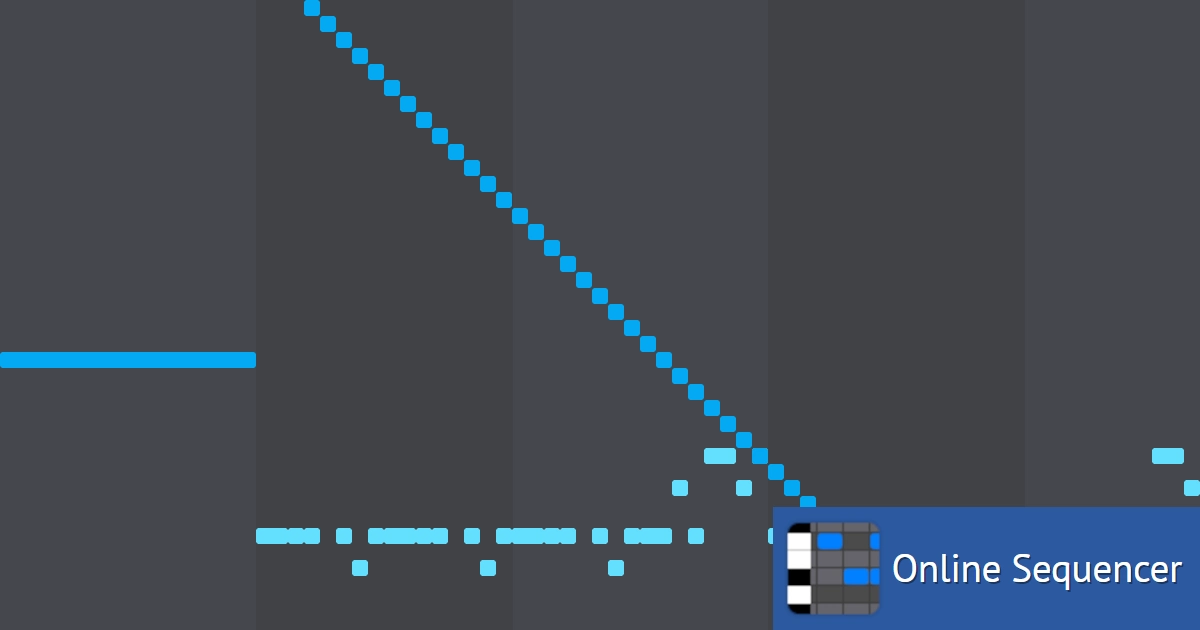 TouHou Bad Apple - Online Sequencer