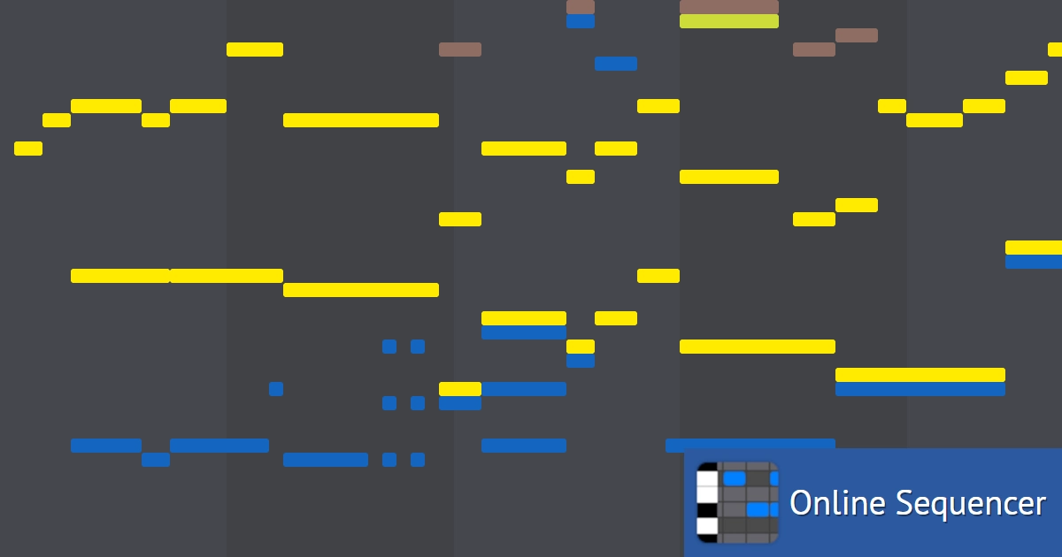 Animation Songs Medley, Highlight - Online Sequencer
