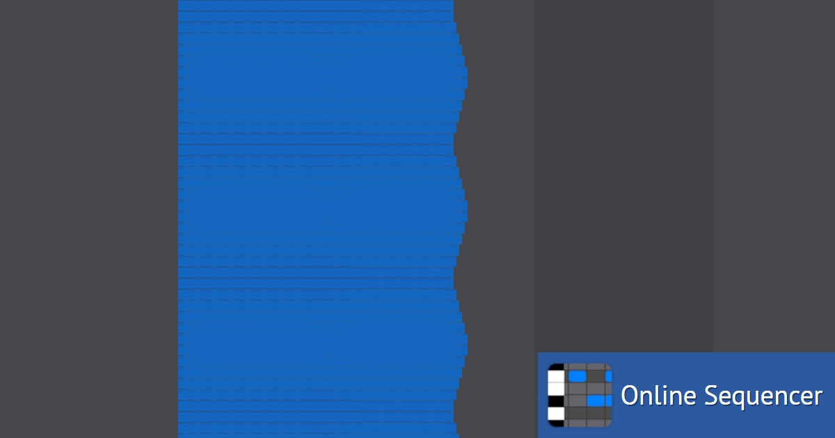 Haha song - 129543 Notes - Online Sequencer
