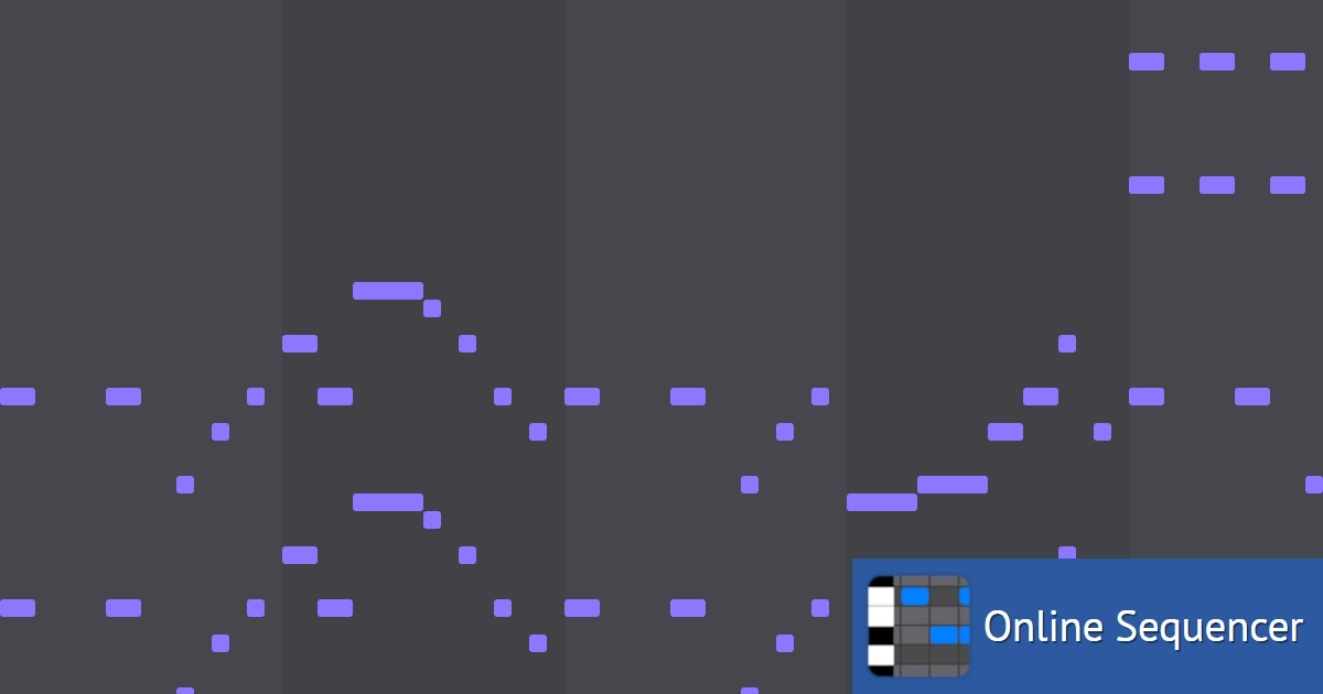 Blue Rhythmico - Kirt N. Mosier - Online Sequencer