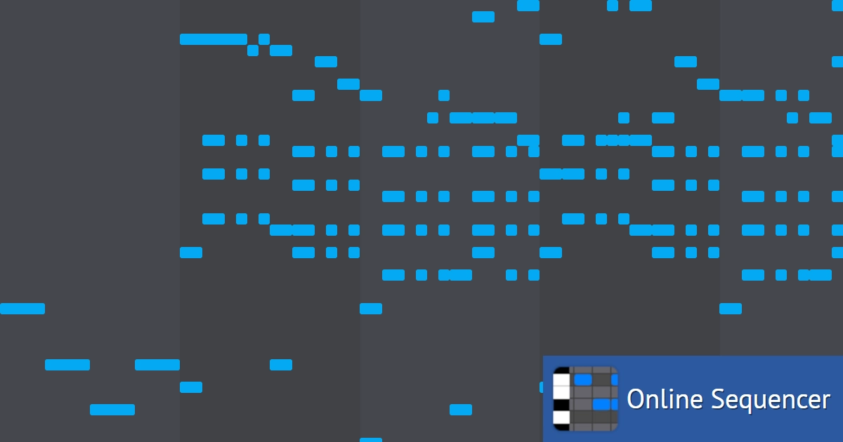 Chess Type Beat Piano Cover - Online Sequencer