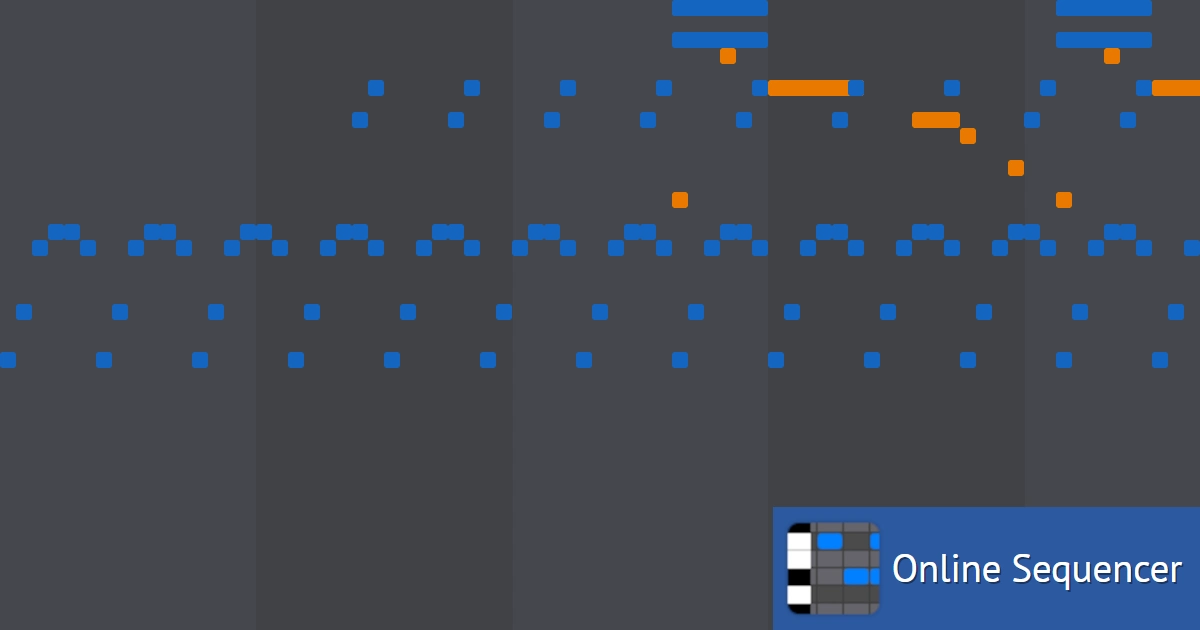Dark matter suite remix (No way)! - Online Sequencer