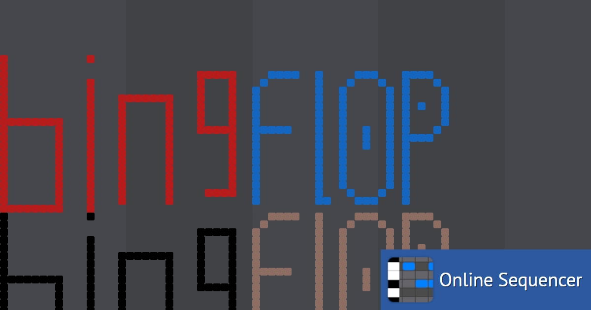 Bing Bunny & Flop - Online Sequencer