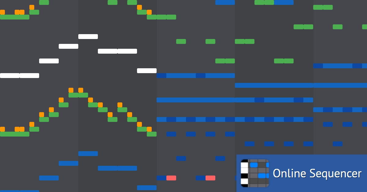 short melody - Online Sequencer