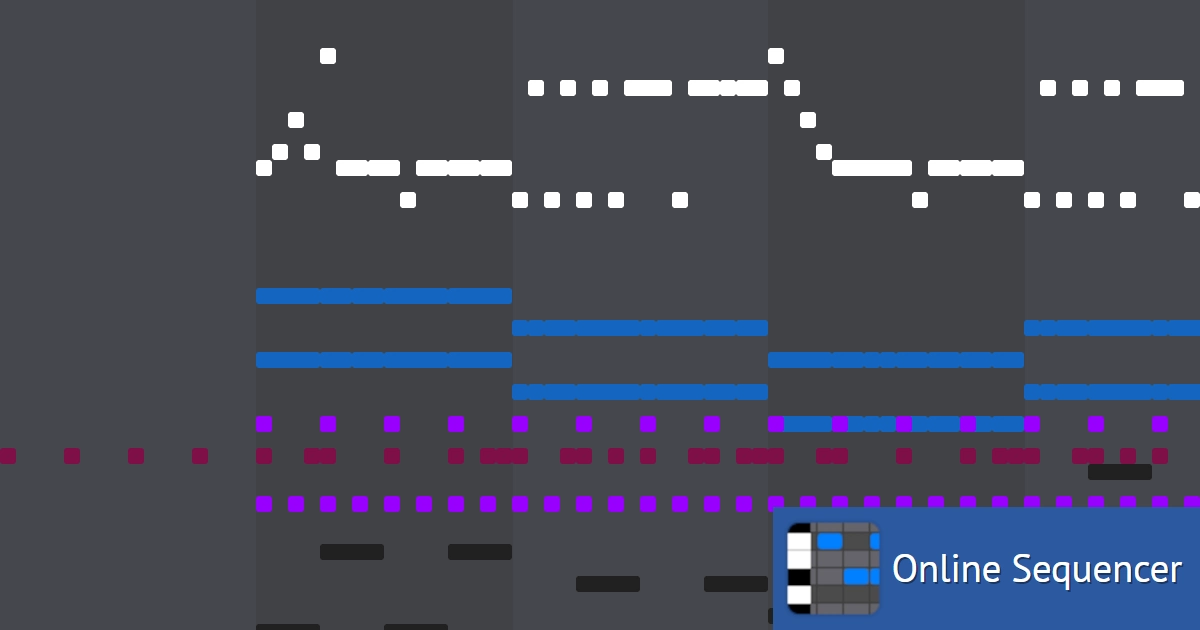 Synth color Blue - dvid84 - Online Sequencer